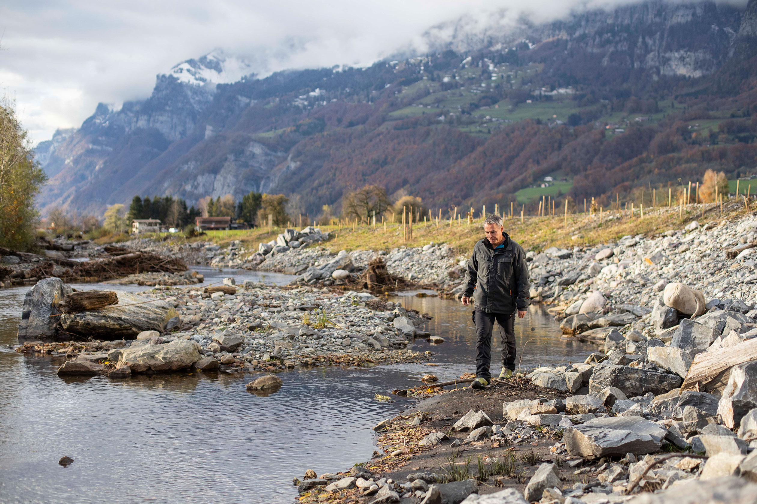Forellen kehren dank Renaturierung in den Walensee zurück