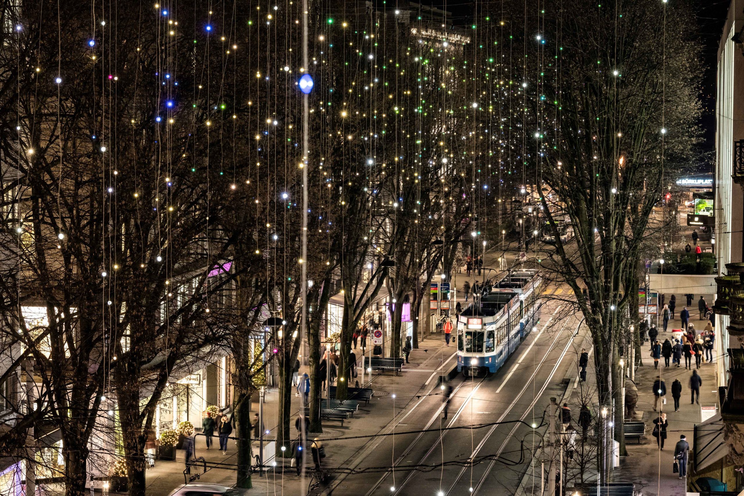 Weihnachtsbeleuchtung Zürich: Wann wird sie eingeschaltet